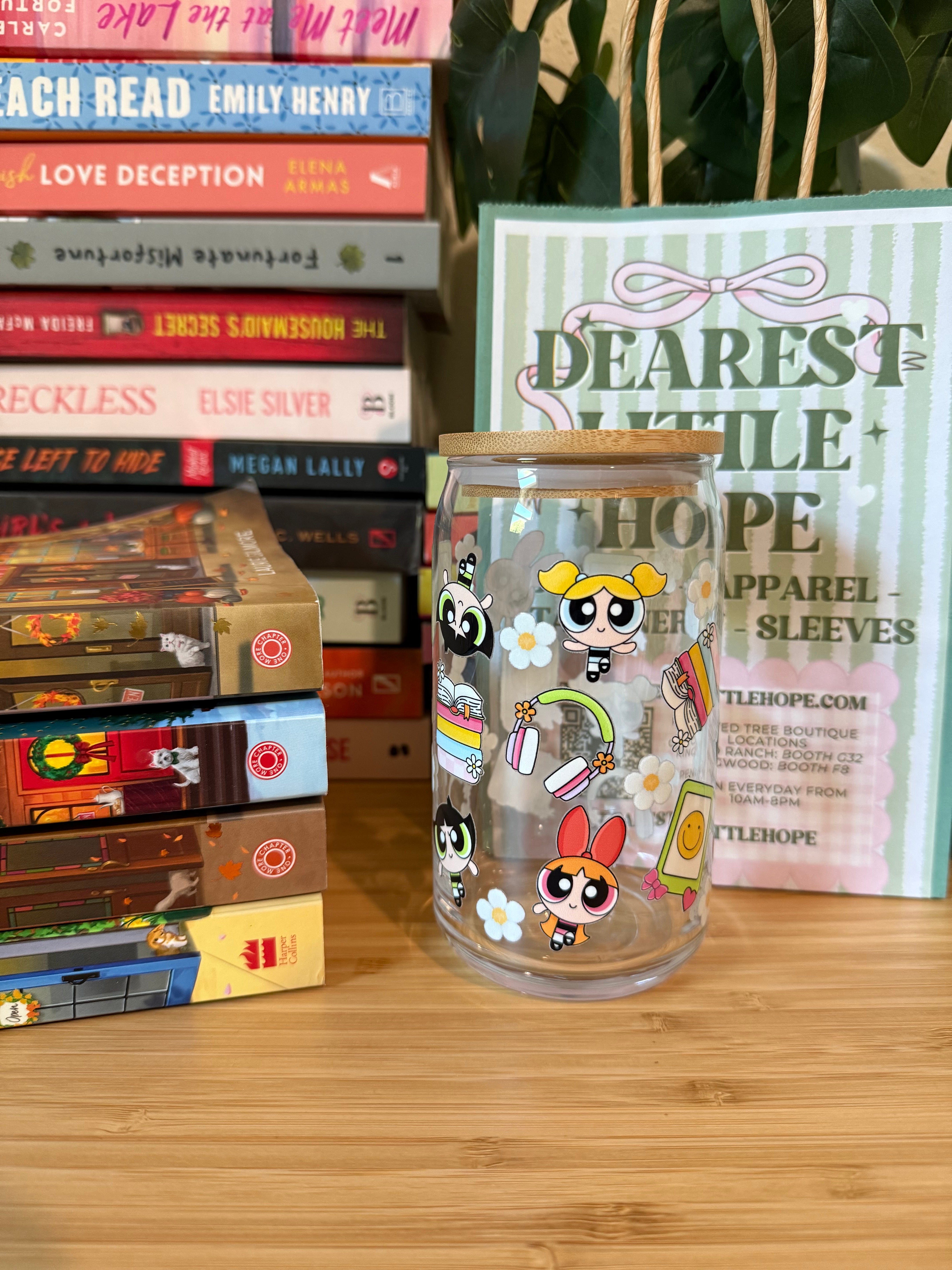 PPG BOOKISH GLASS CUP – DEAREST LITTLE HOPE